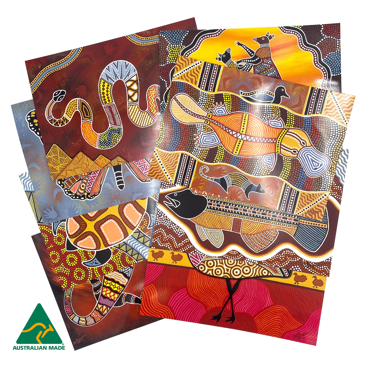 Large Aboriginal Art Poster Pack — Oz Publishing
