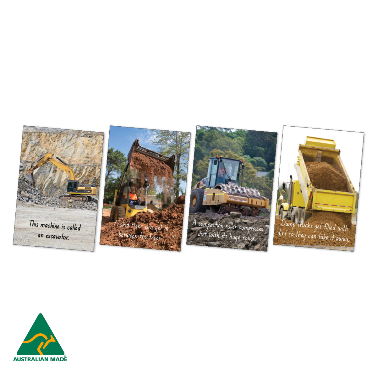 Large Diggers Poster Kit — Oz Publishing