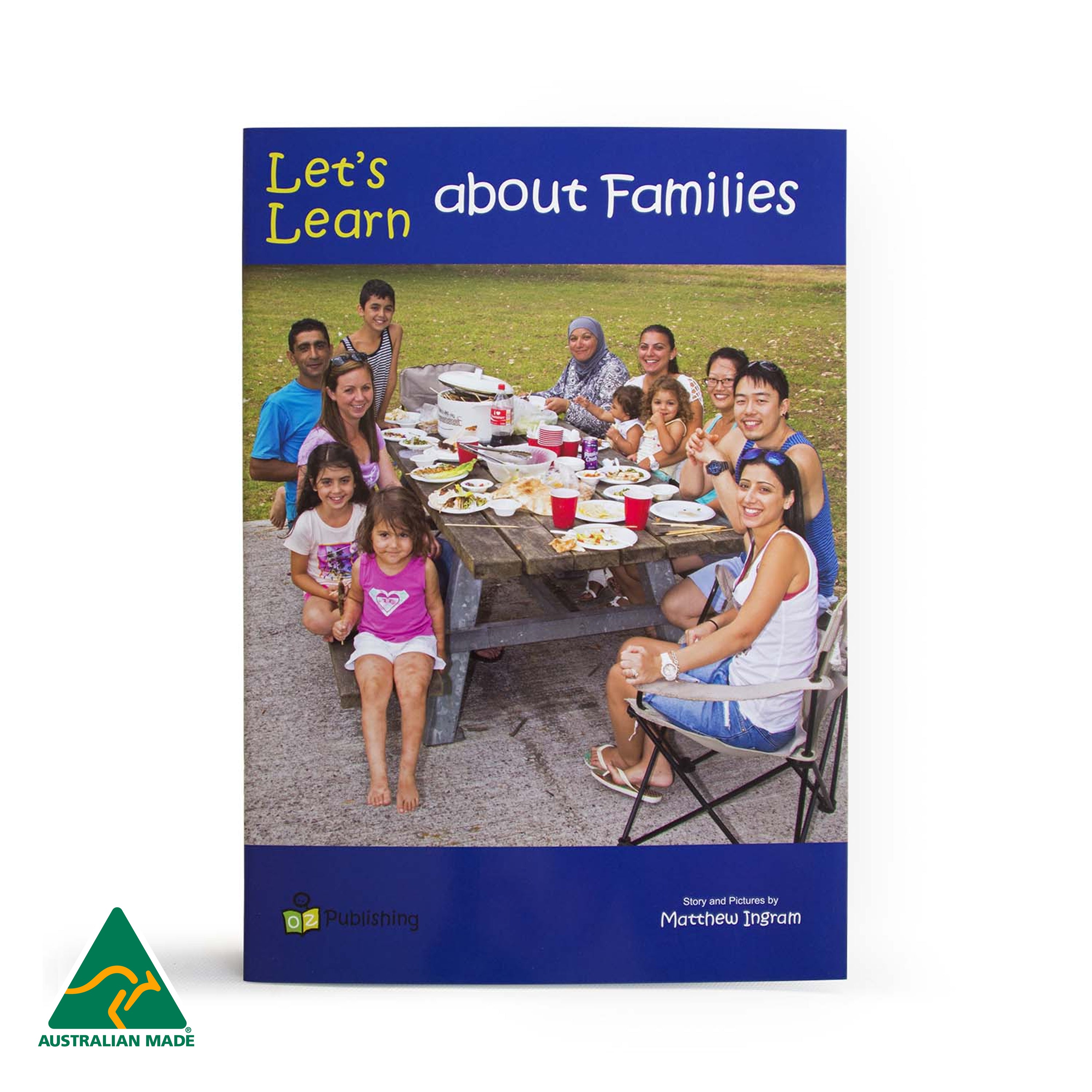 Let's Learn about Families Big Book — Oz Publishing