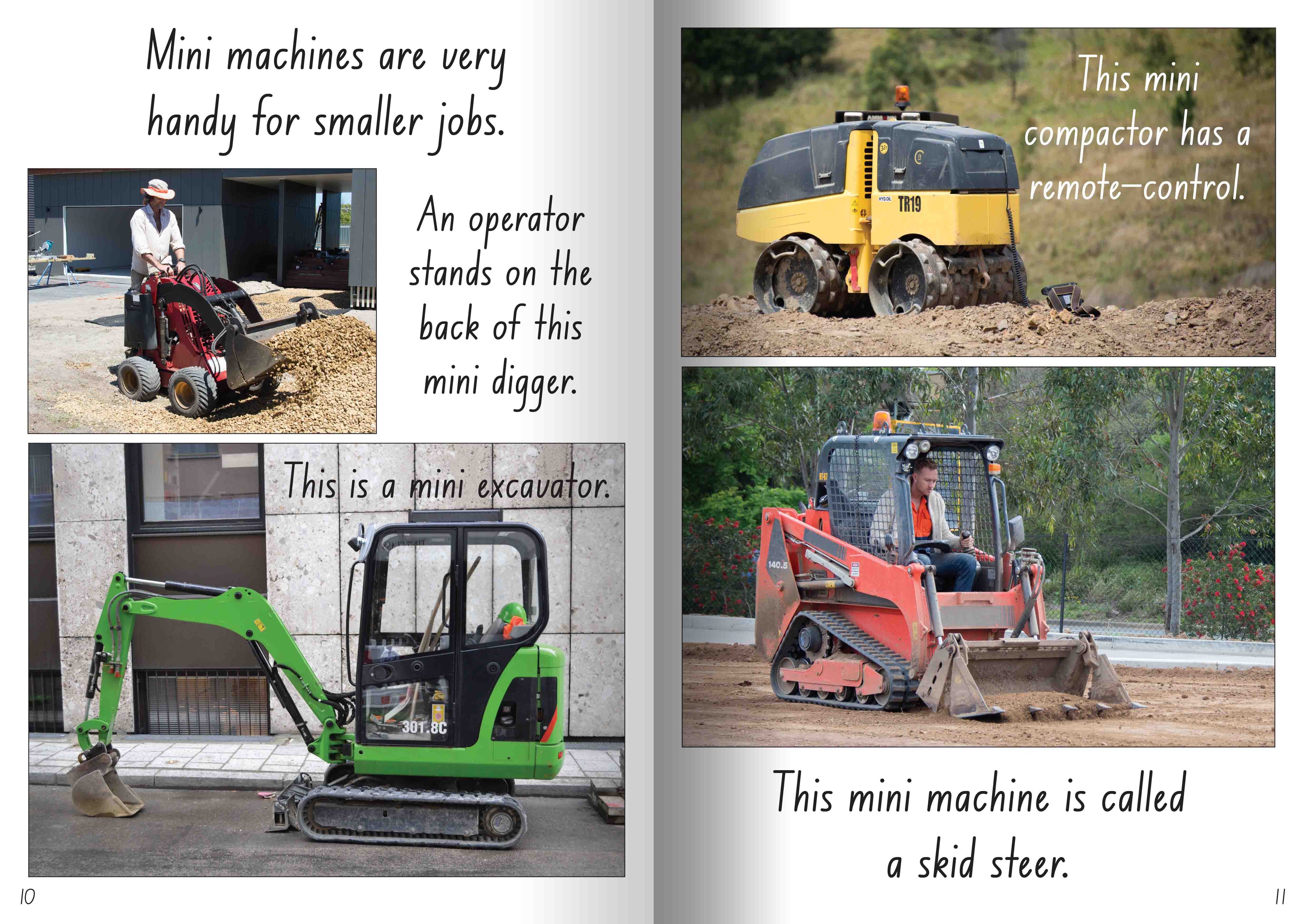 Let's Learn about Diggers and Dozers Big Book — Oz Publishing