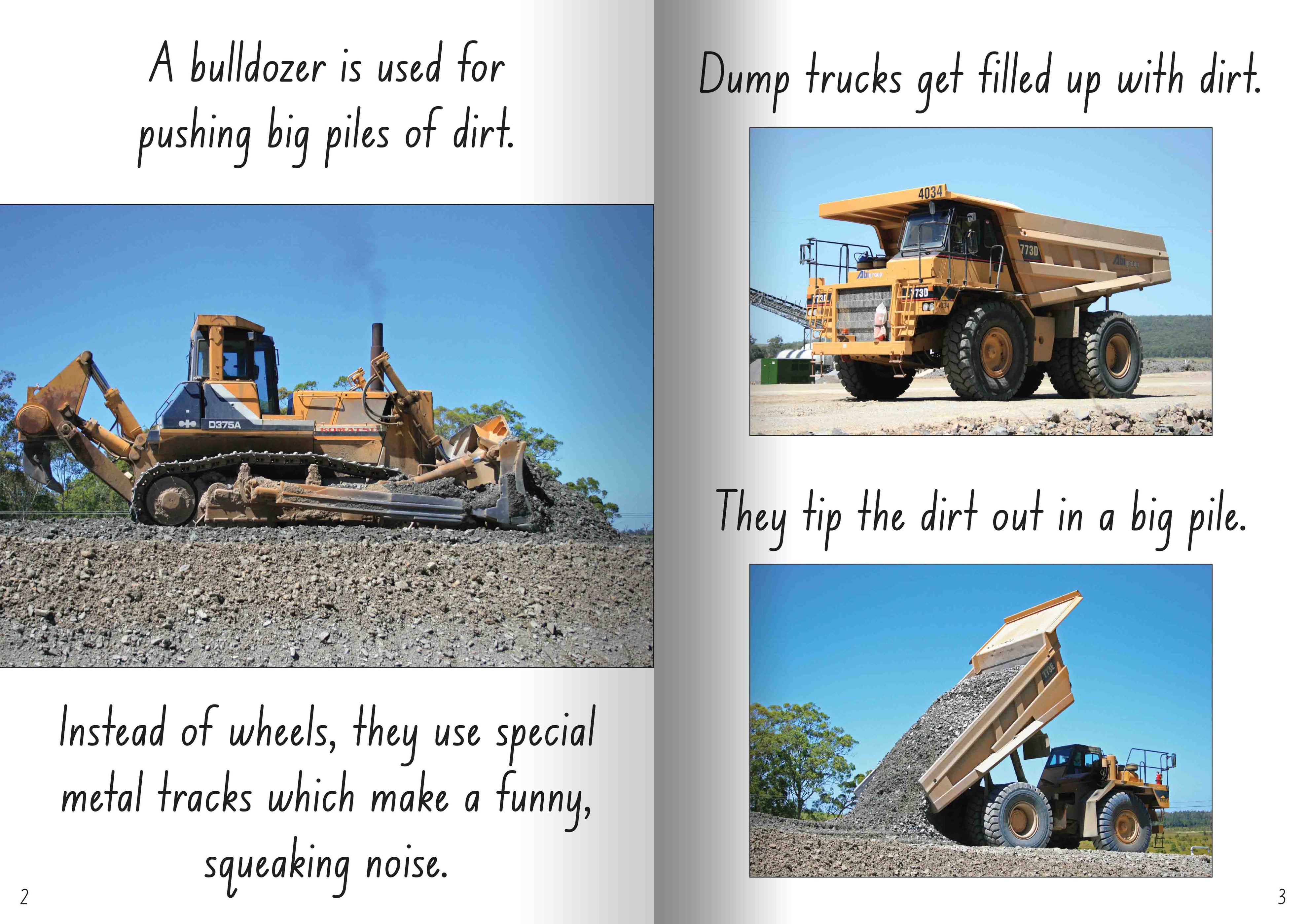 Let's Learn about Diggers and Dozers Big Book — Oz Publishing
