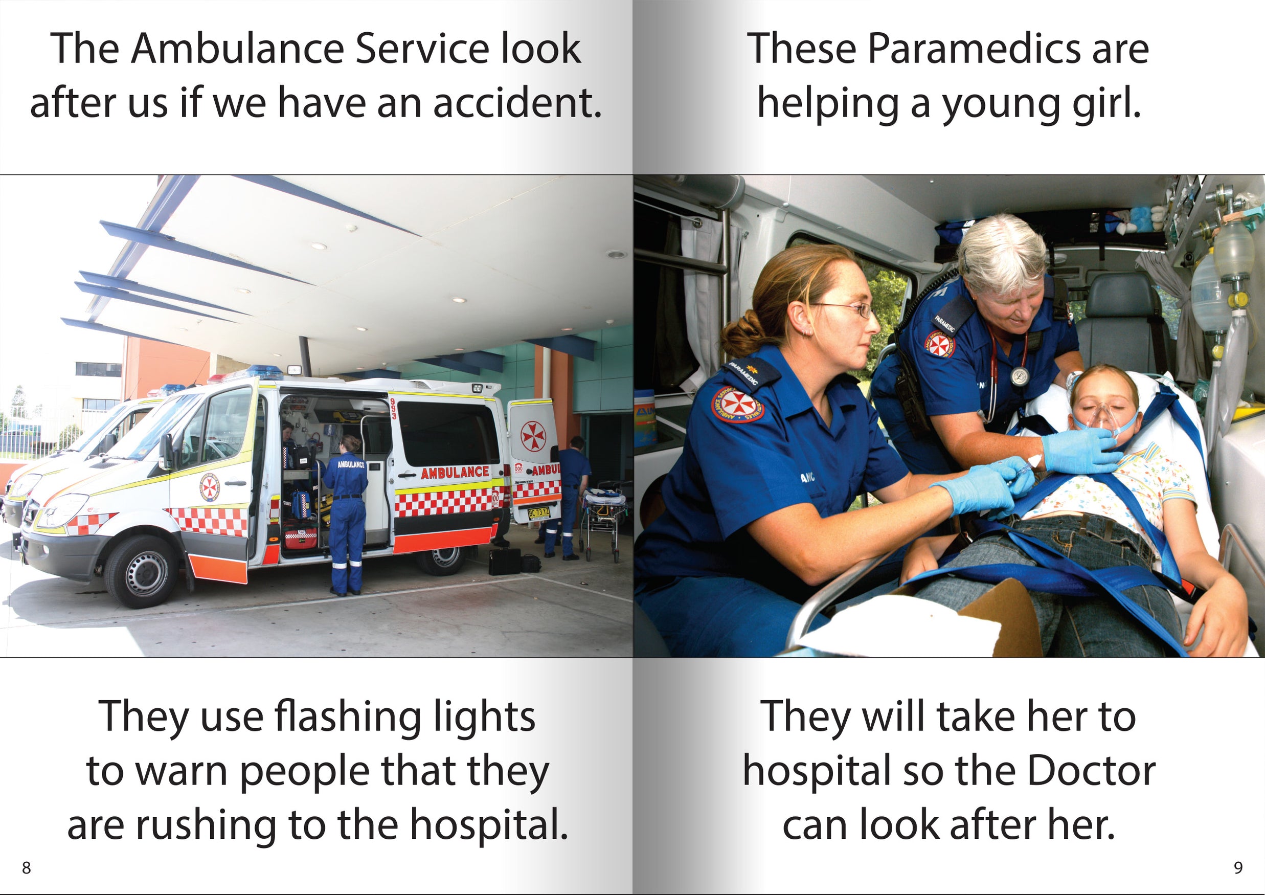 Let's Learn about Emergency Services Big Book — Oz Publishing