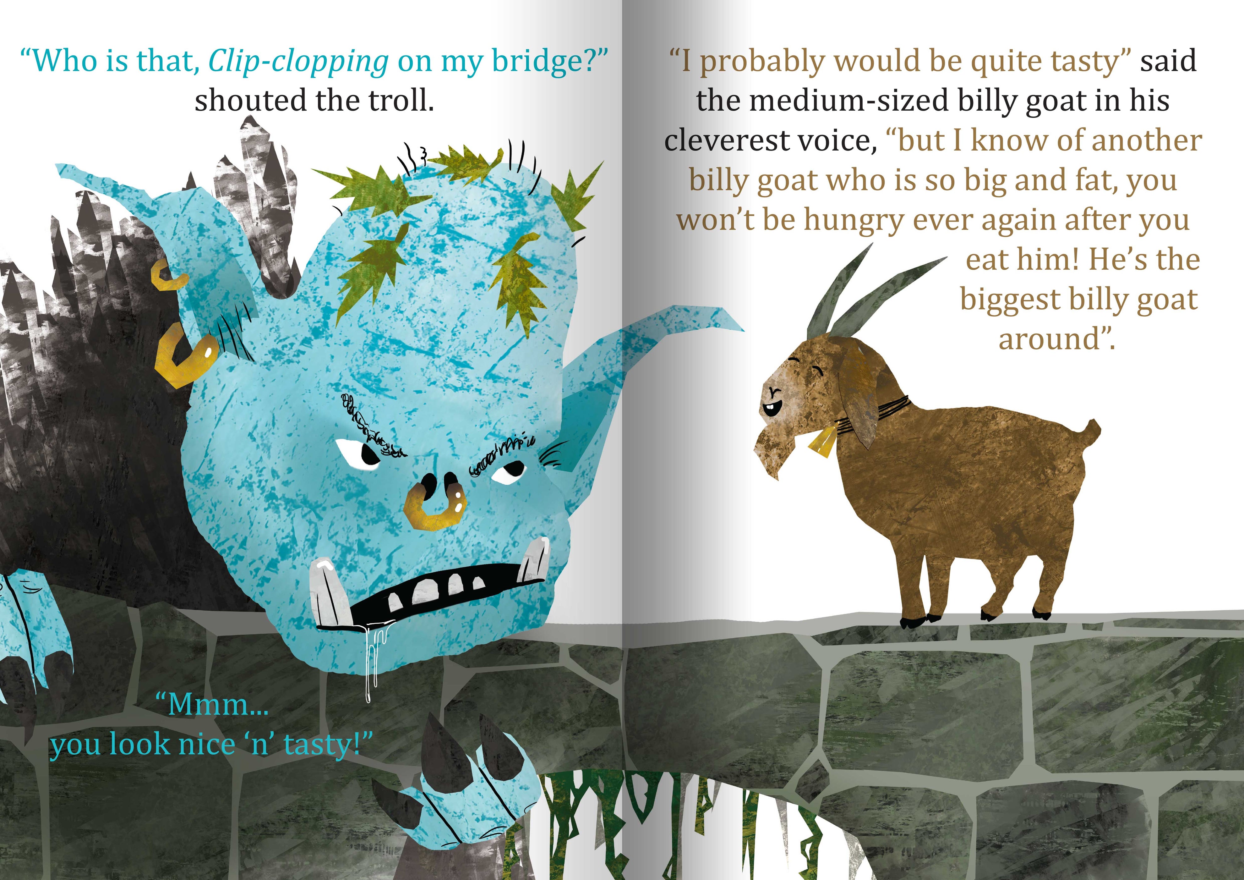 The Three Billy Goats Gruff Fairy Tale Big Book — Oz Publishing