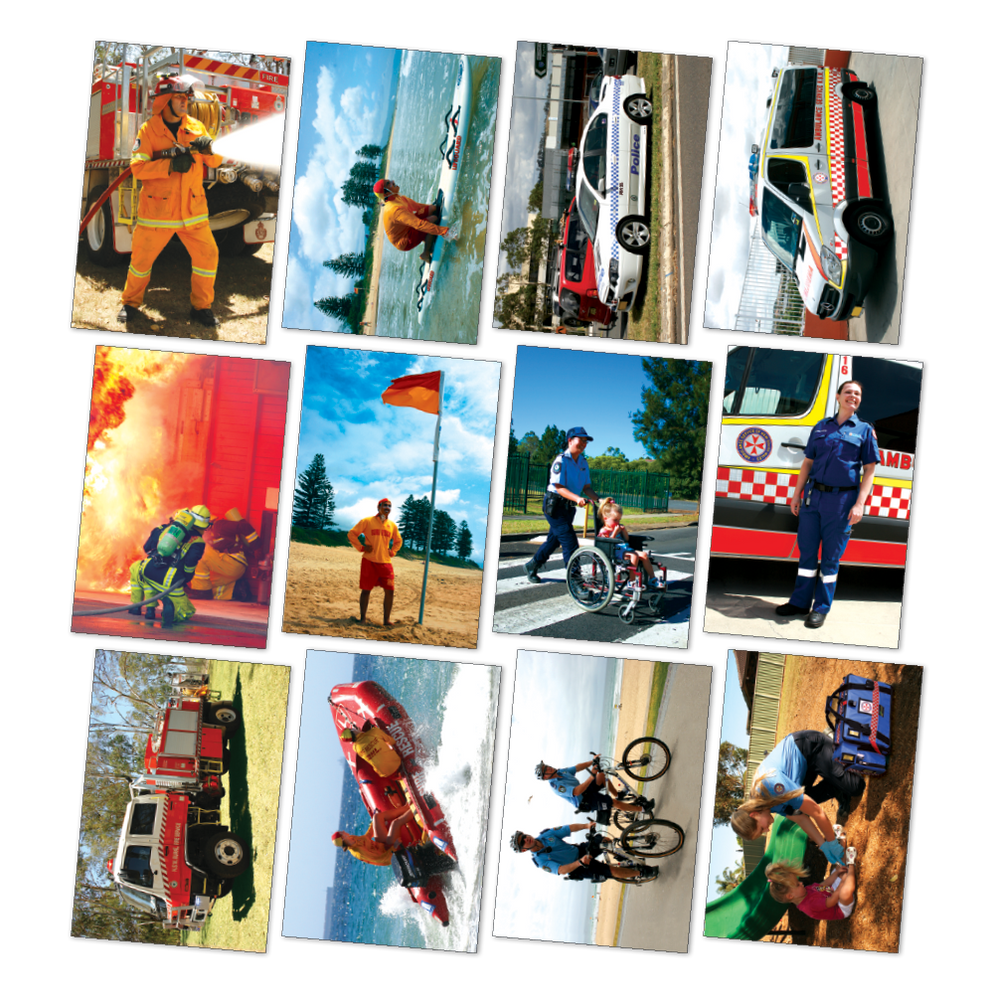 Emergency Services Poster Kit — Oz Publishing