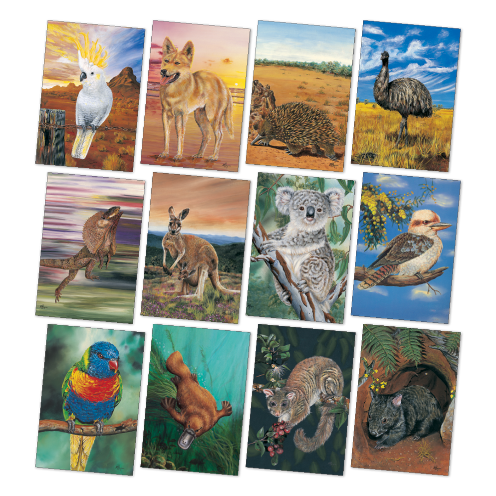 Australian Animals Poster Pack — Oz Publishing