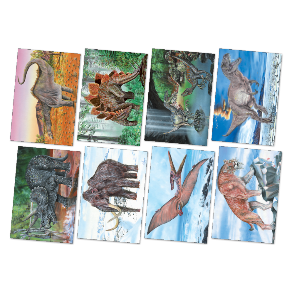 Large Prehistoric Animals Poster Pack — Oz Publishing