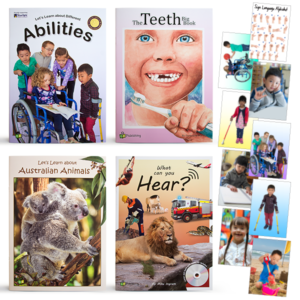 Set of 4 Big Books - With FREE 'Different Abilities' Poster Pack — Oz ...